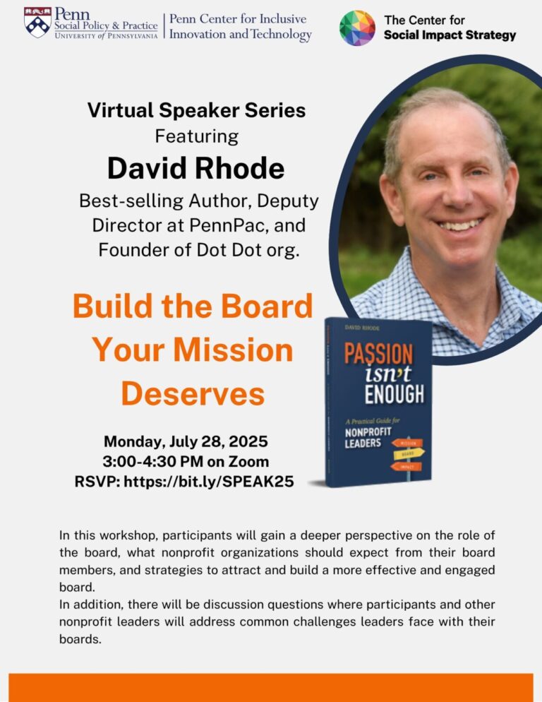 Virtual Speakers Series: Build the Board Your Mission Deserves ...
